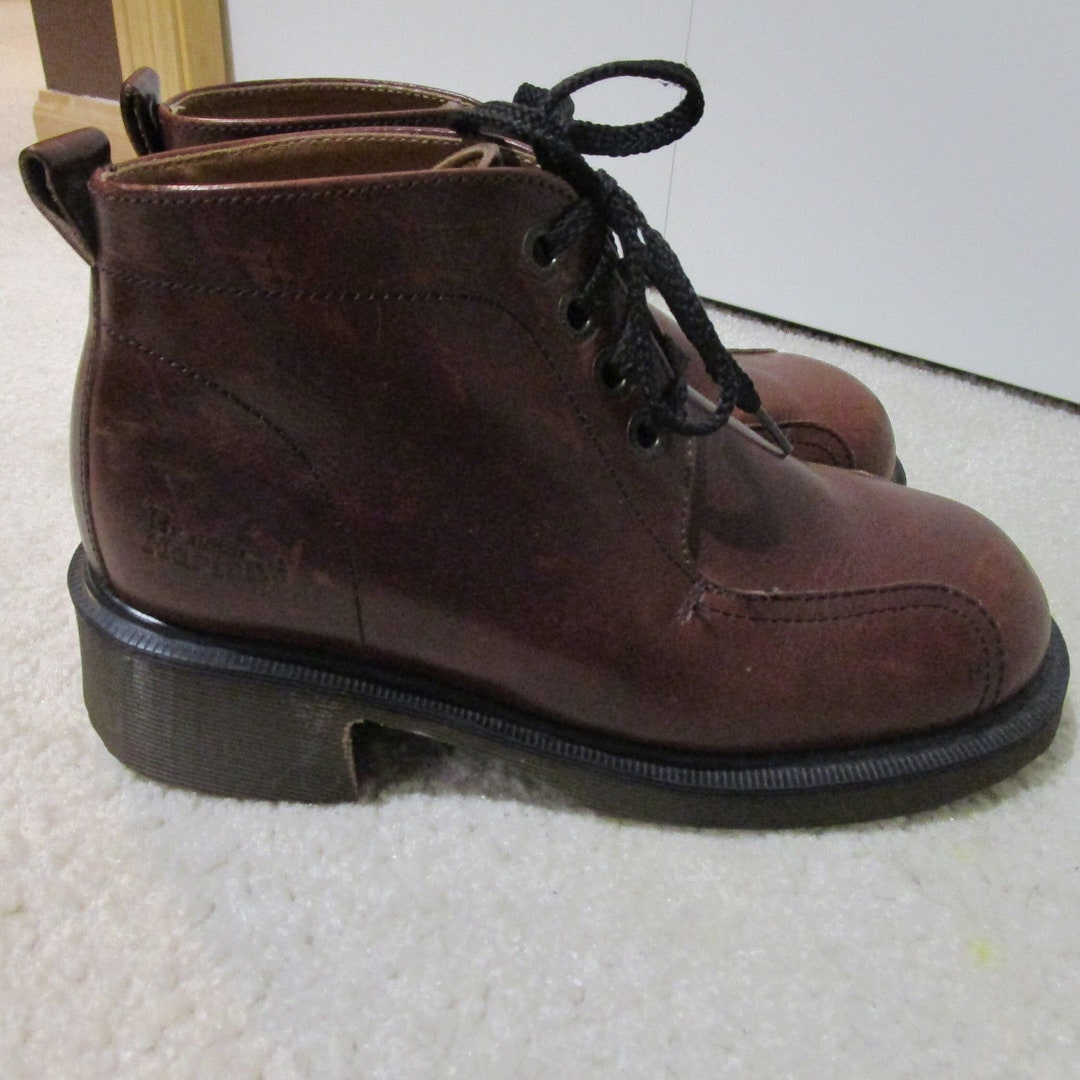Vintage 90s, Doc Marten Boots, Brown, Made in England, UK 6, US Men 7 ...