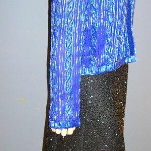 SALE Vintage 80s, Joan Leslie, Talbots, Purple, Beaded, Evening Formal ...