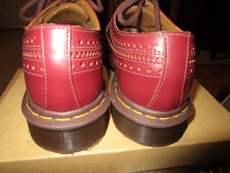 Vintage Doc Marten, Red Wing Tip, Oxfords, Brogues, Shoes, UK 7, US ...