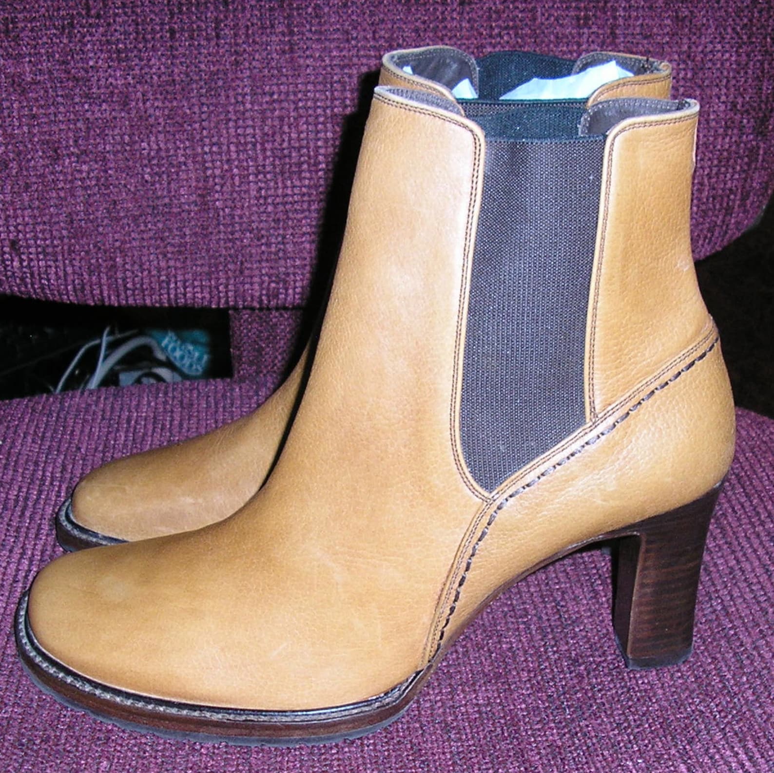 Vintage 90s, Cole Haan, Chelsea Boots, Ankle Boots, New, MINT, Size 9.5 ...