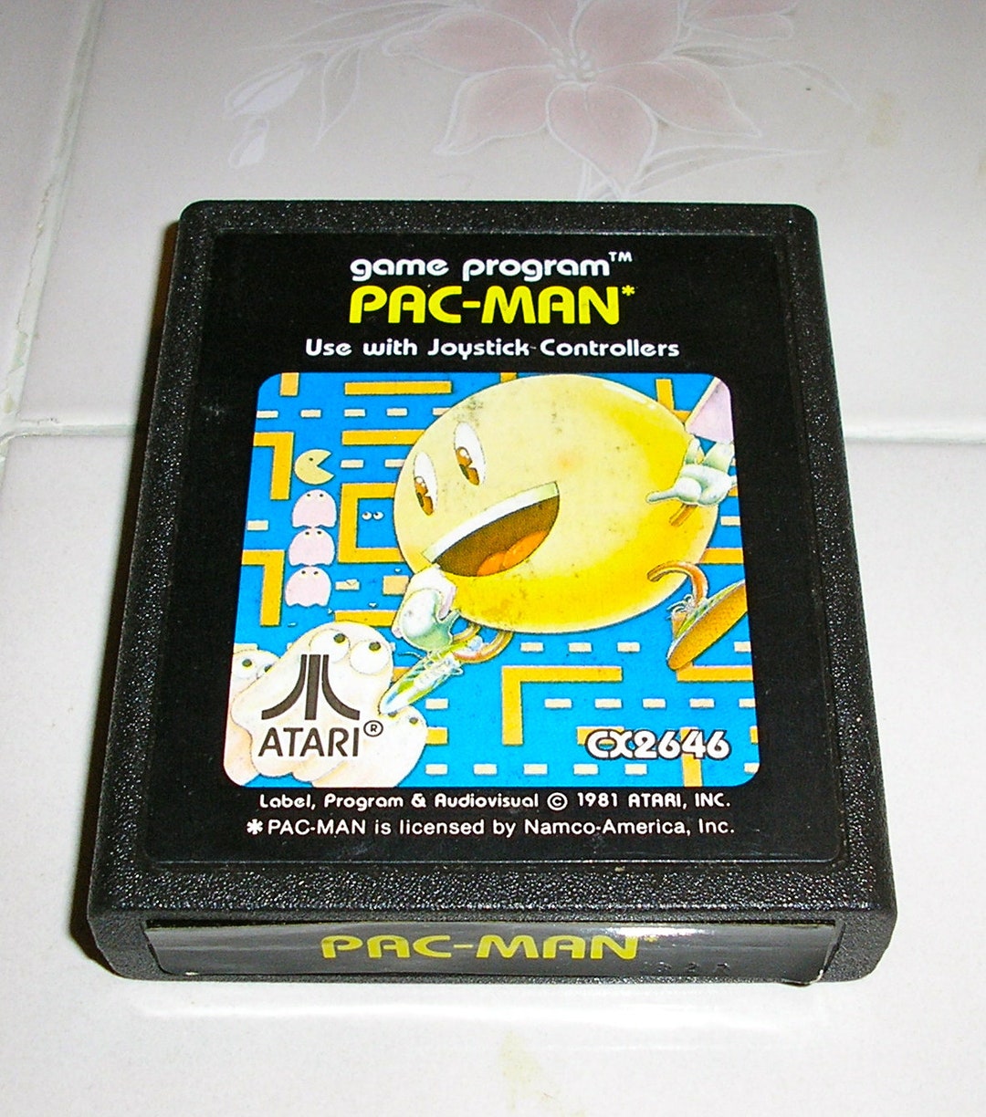 Vintage 80s, Atari 2600, Pac Man Game Cartridge - Etsy