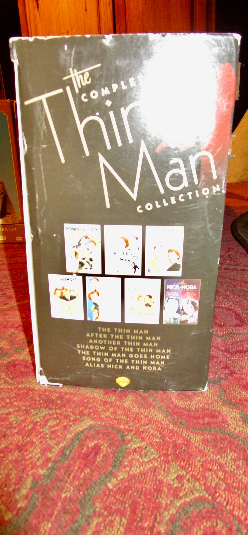 SALE the Thin Man, Complete DVD Collection, Myrna Loy, William Powell ...