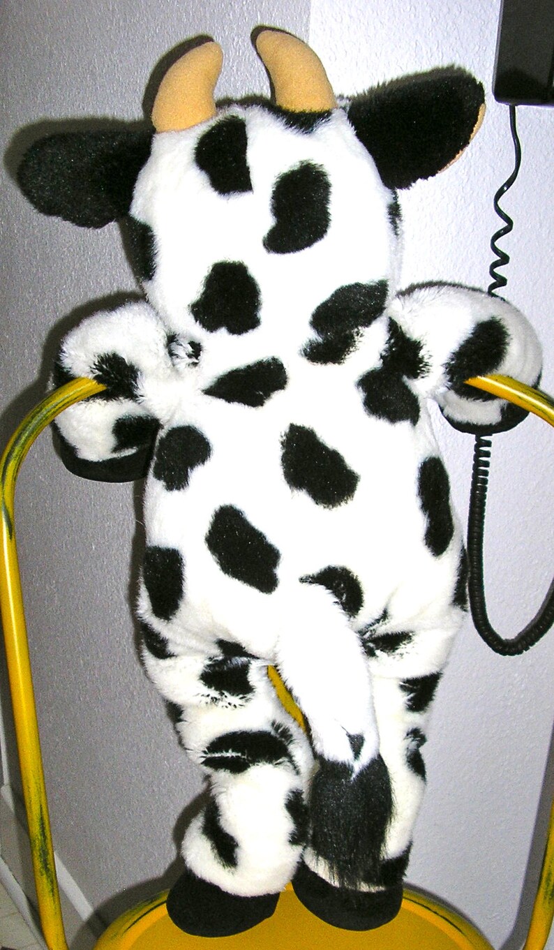 Vintage RARE 90s Gateway computer advertising plush cow | Etsy