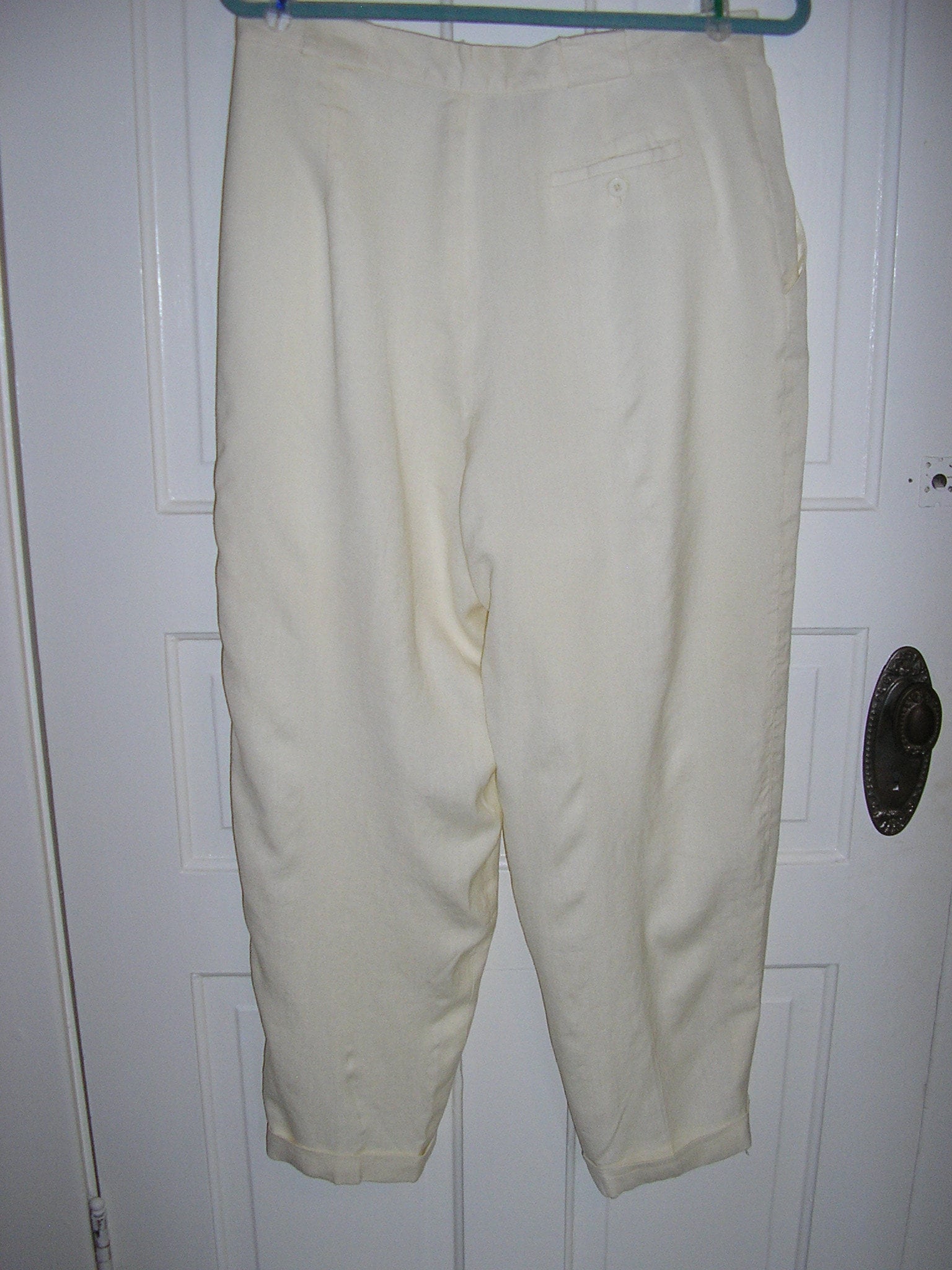 Vintage 90s, Jones New York, Linen Rayon Blend Pants, High Waist ...