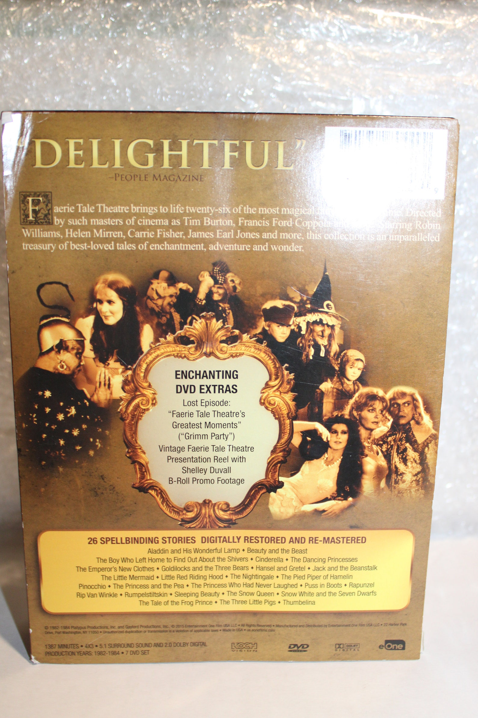 Faerie Tale Theatre, DVD Set, Shelley Duvall, Rare Collectible DVD ...