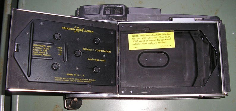 Vintage 60s, Polaroid 150, Camera, With Leather Case, Manual, and ...