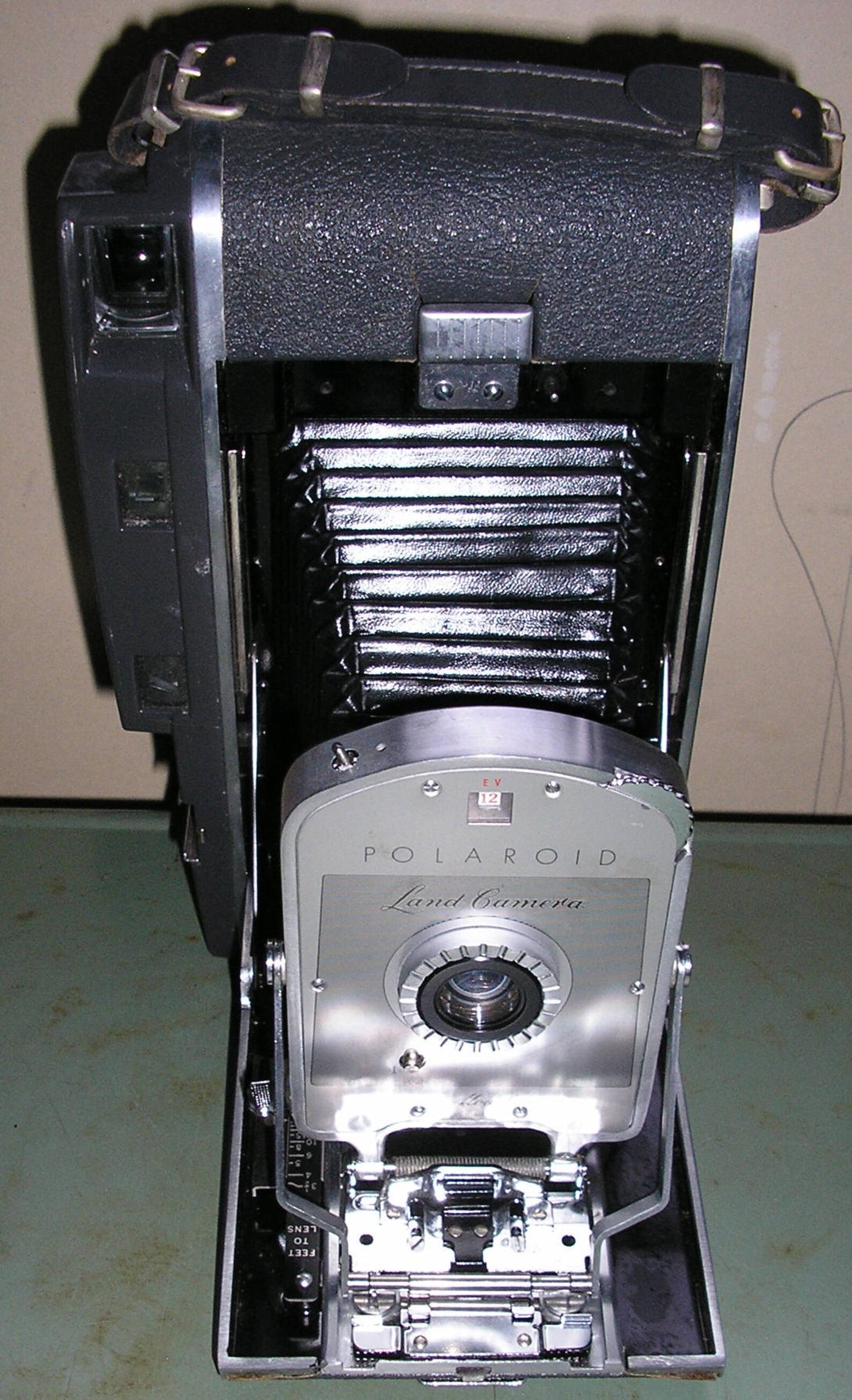 Vintage 60s, Polaroid 150, Camera, With Leather Case, Manual, and ...