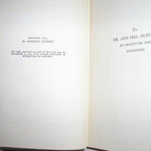 Vintage 1931, Anthony Gilbert, the Case Against Andrew Fane, AL Burt ...