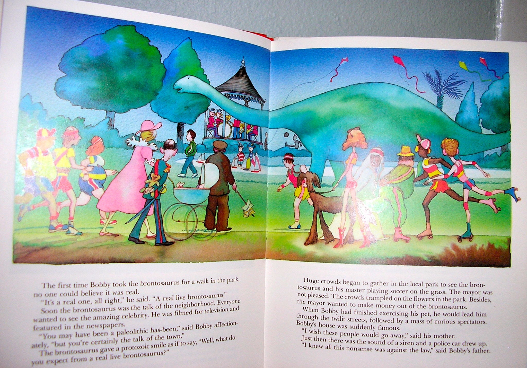 Vintage 1984, First Edition, the Brontosaurus Birthday Cake, Robert ...