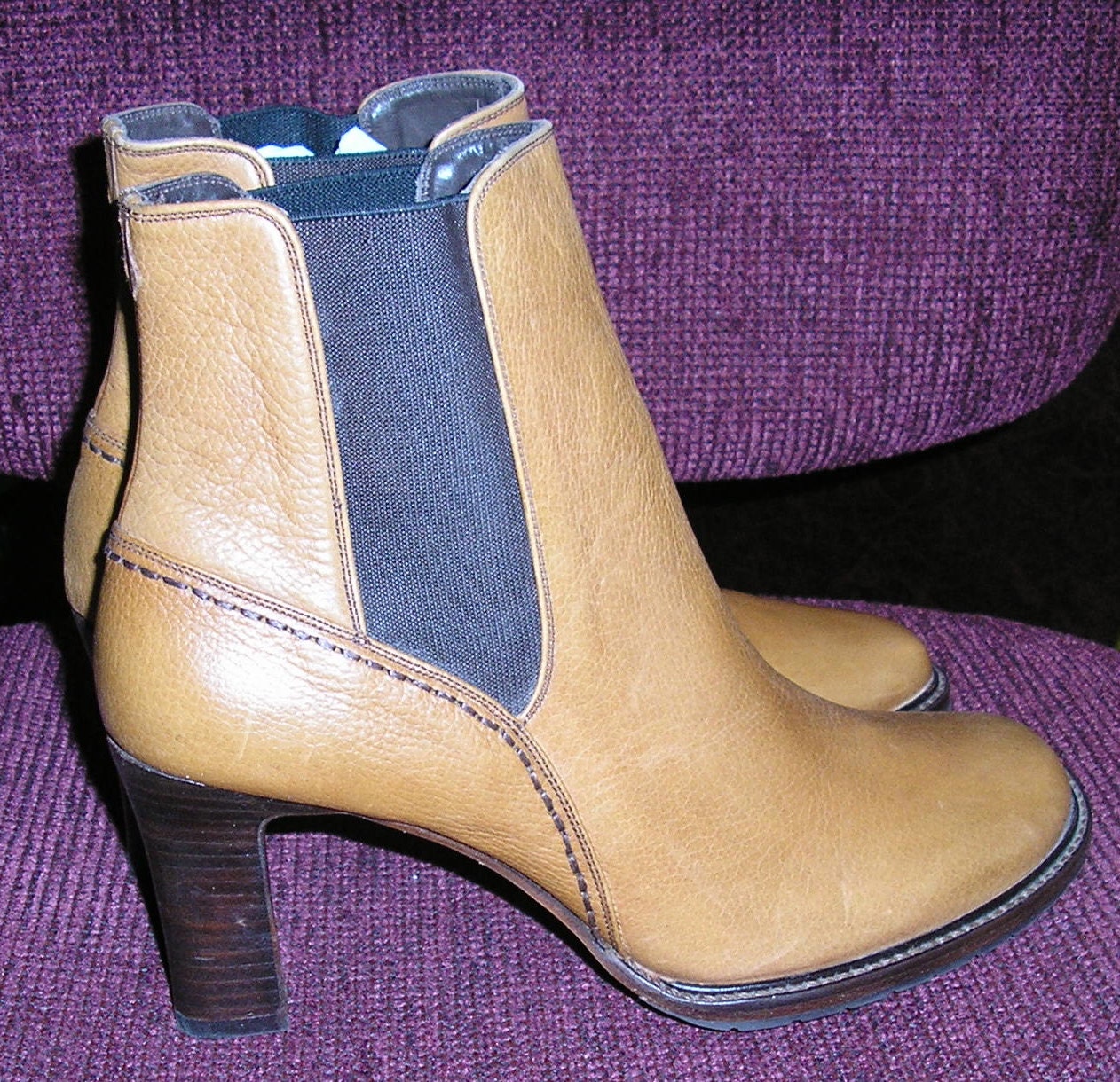 Vintage 90s, Cole Haan, Chelsea Boots, Ankle Boots, New, MINT, Size 9.5 ...