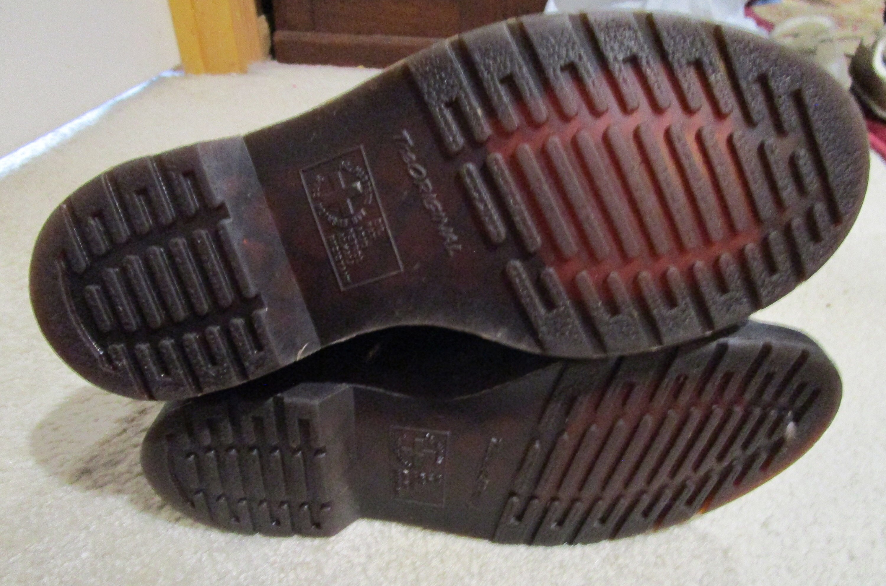 Doc Marten Black Monkey Boots Church Boots UK 7 US Men 8 - Etsy