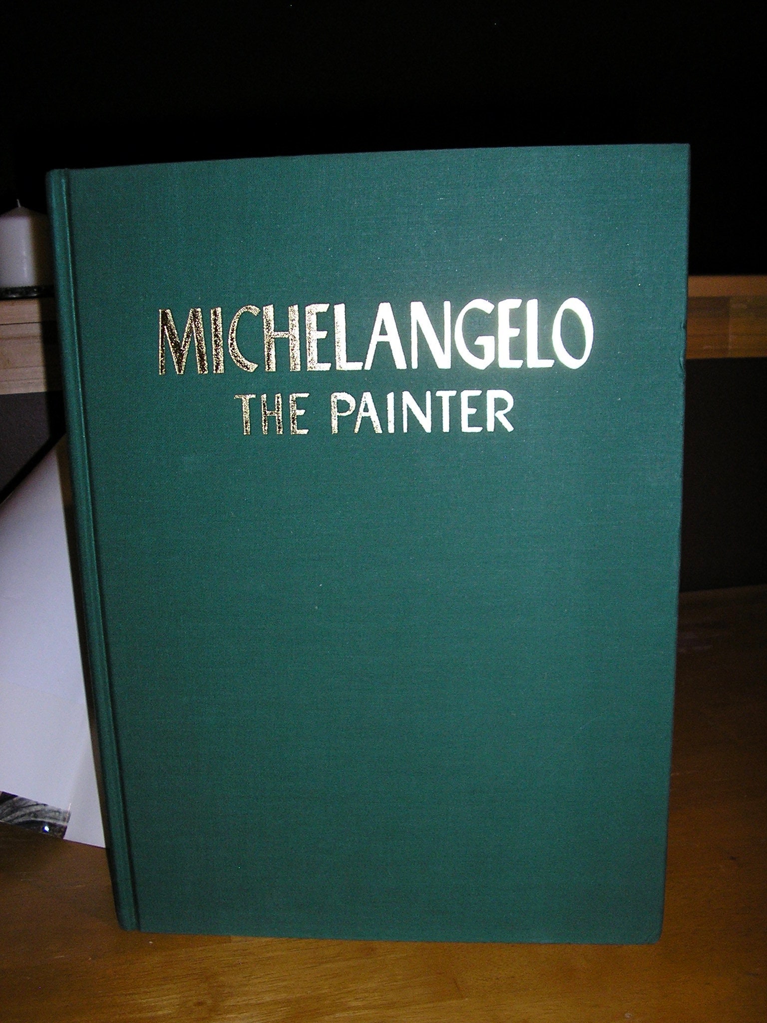 Vintage, 1964, Michelanglo the Painter, Abrams, Oversized, Art Book ...