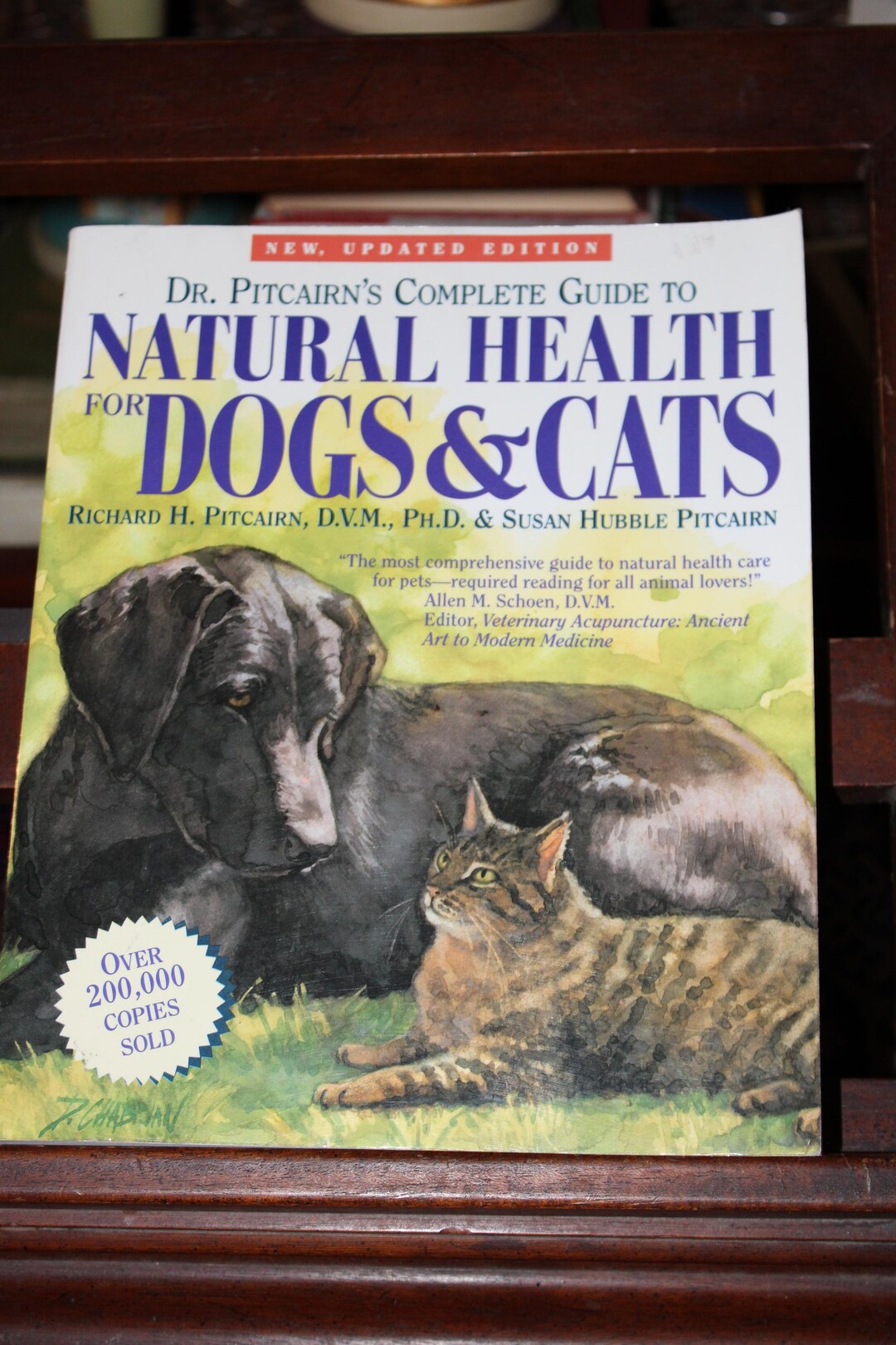 Vintage, 1995, Natural Health for Dogs and Cats, Dr. Pitcairn, Revised ...