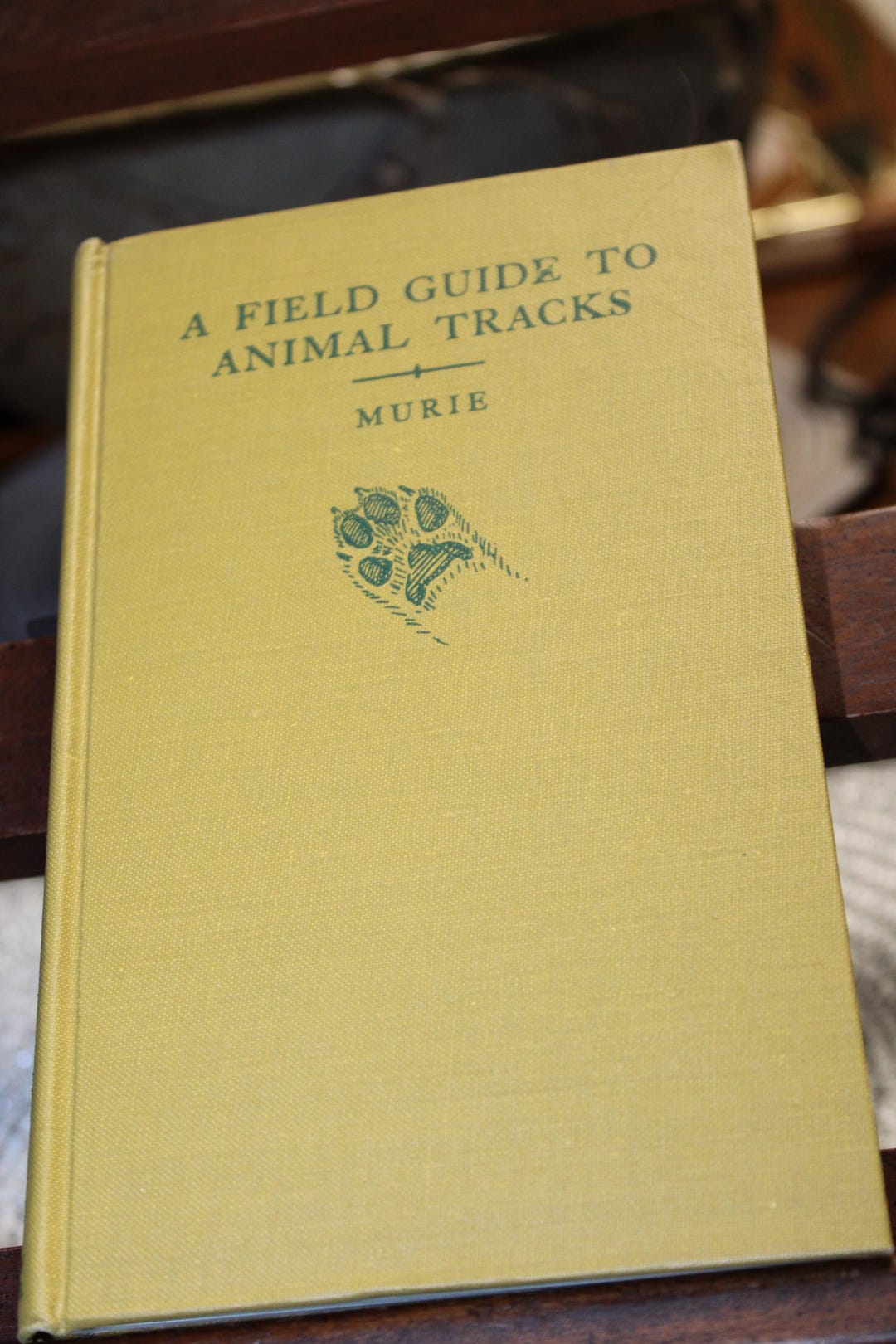 Vintage, 1958, Field Guide to Animal Tracks by Murie, Extensive Guide ...