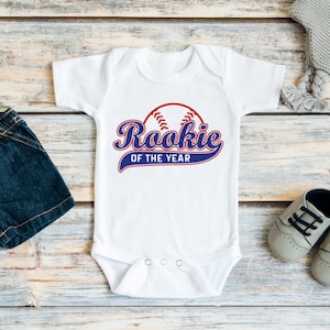 First Birthday Boy, Rookie of the Year First Birthday, Baseball ...