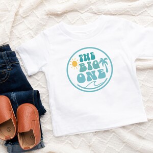 The Big One Surf Family Birthday Shirts, Boy Surfing Matching Family ...