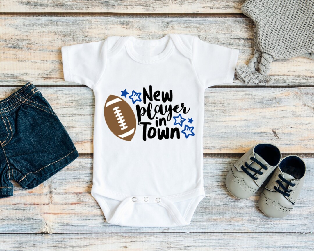 Baby Boy Football, Football Pregnancy Announcement, Baby Shower Gift ...