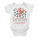 Baby Boy My First Christmas Outfit, Personalized Reindeer Bodysuit or ...