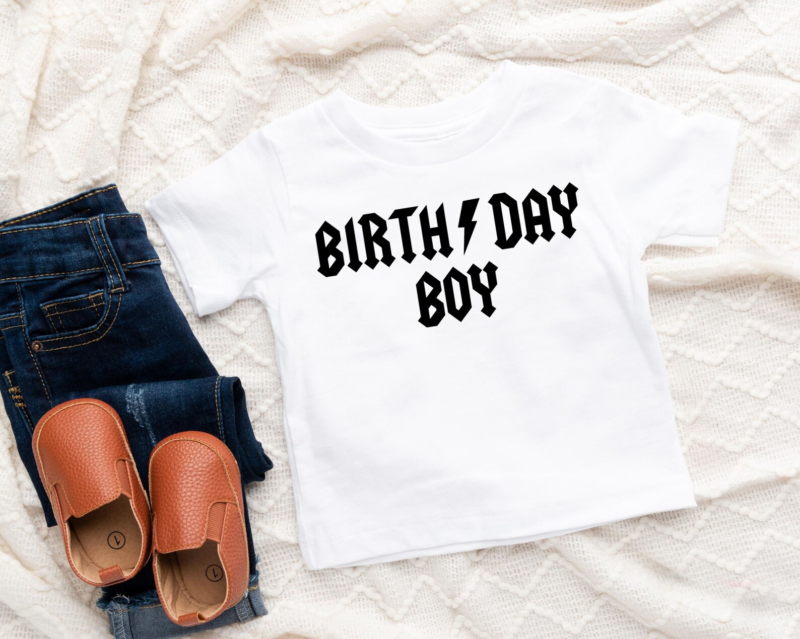 Rock N Roll Matching Family Birthday Shirts, Rocking Boy or Girl First ...