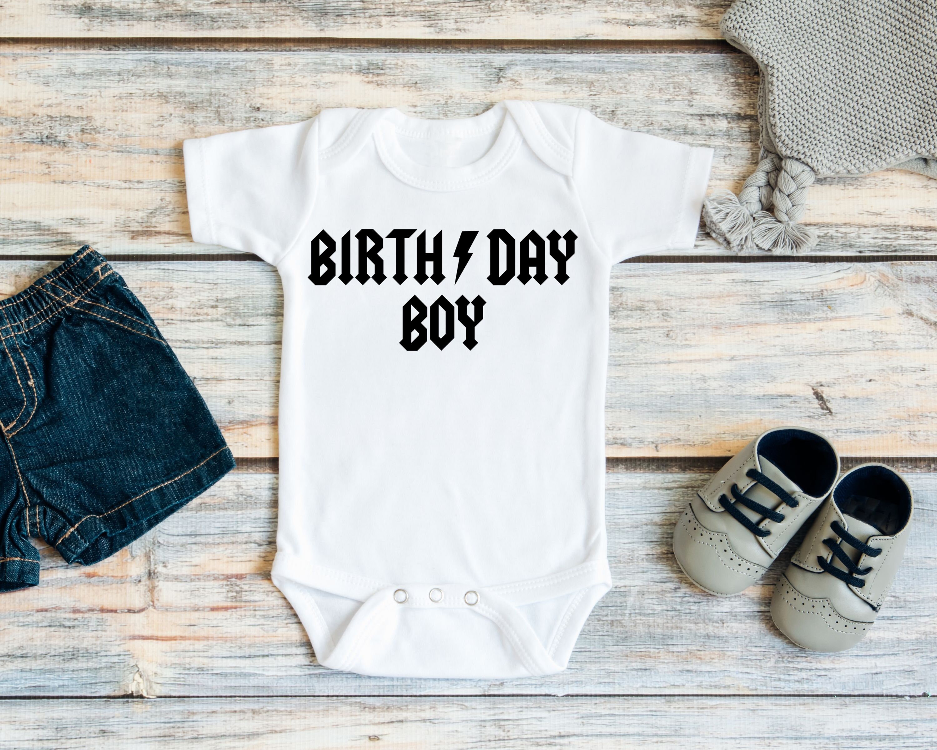 Rock N Roll Matching Family Birthday Shirts, Rocking Boy or Girl First ...