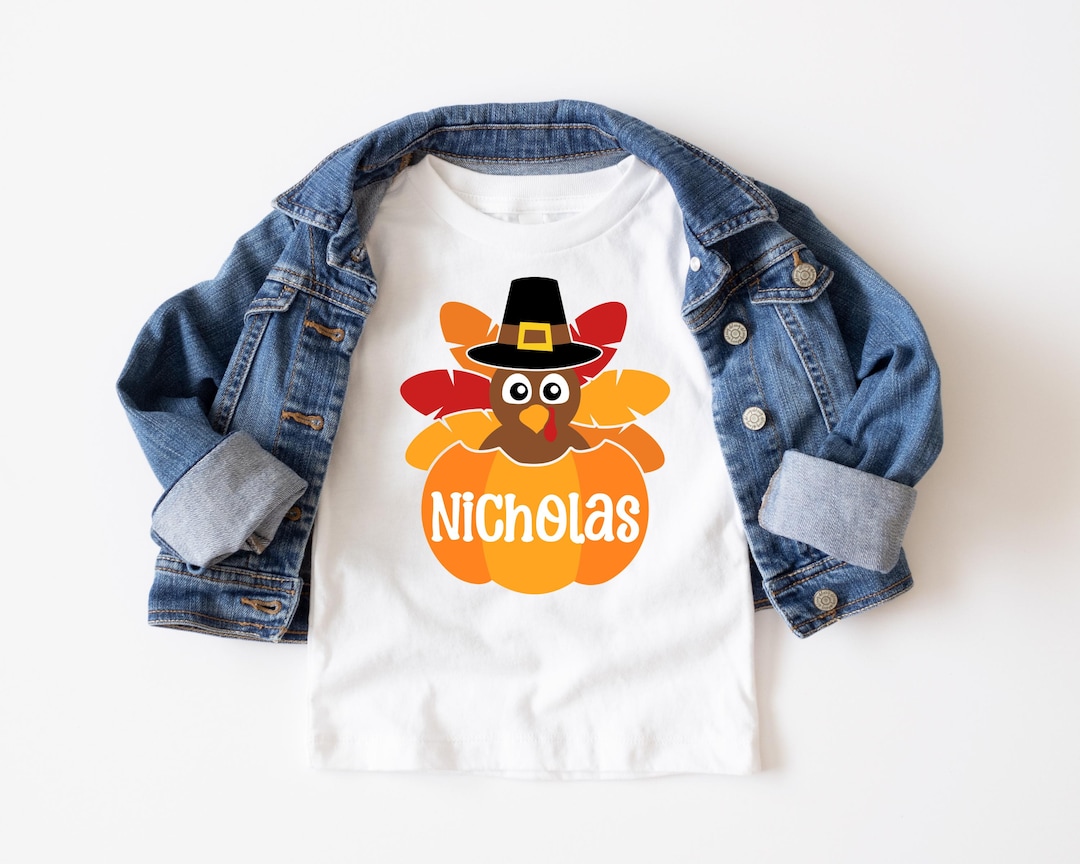 Boys Thanksgiving Shirt or Bodysuit, Newborn Thanksgiving Shirt ...