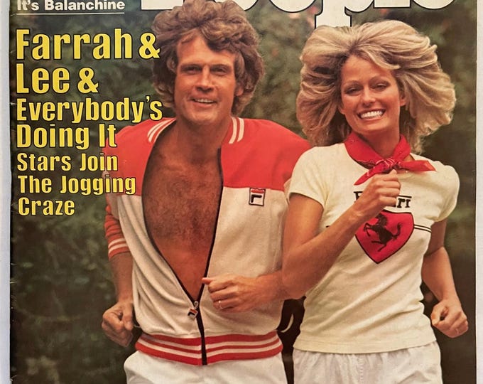 Farrah Fawcett and Lee Majors Cover People Magazine July 4, 1977 - Etsy