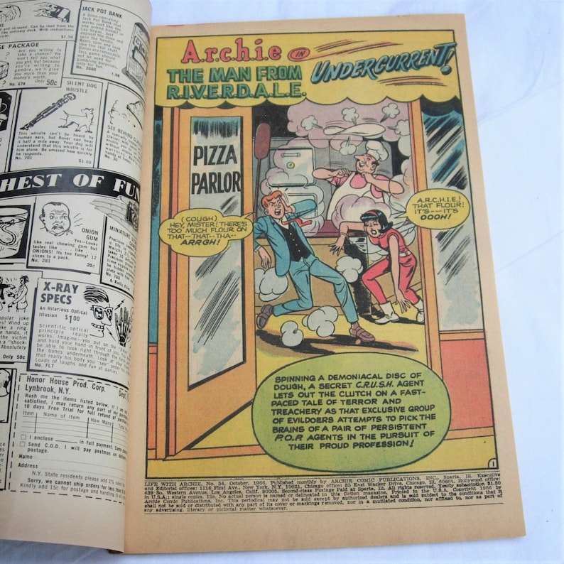 Life With Archie No. 54 October 1966 Very Good - Etsy