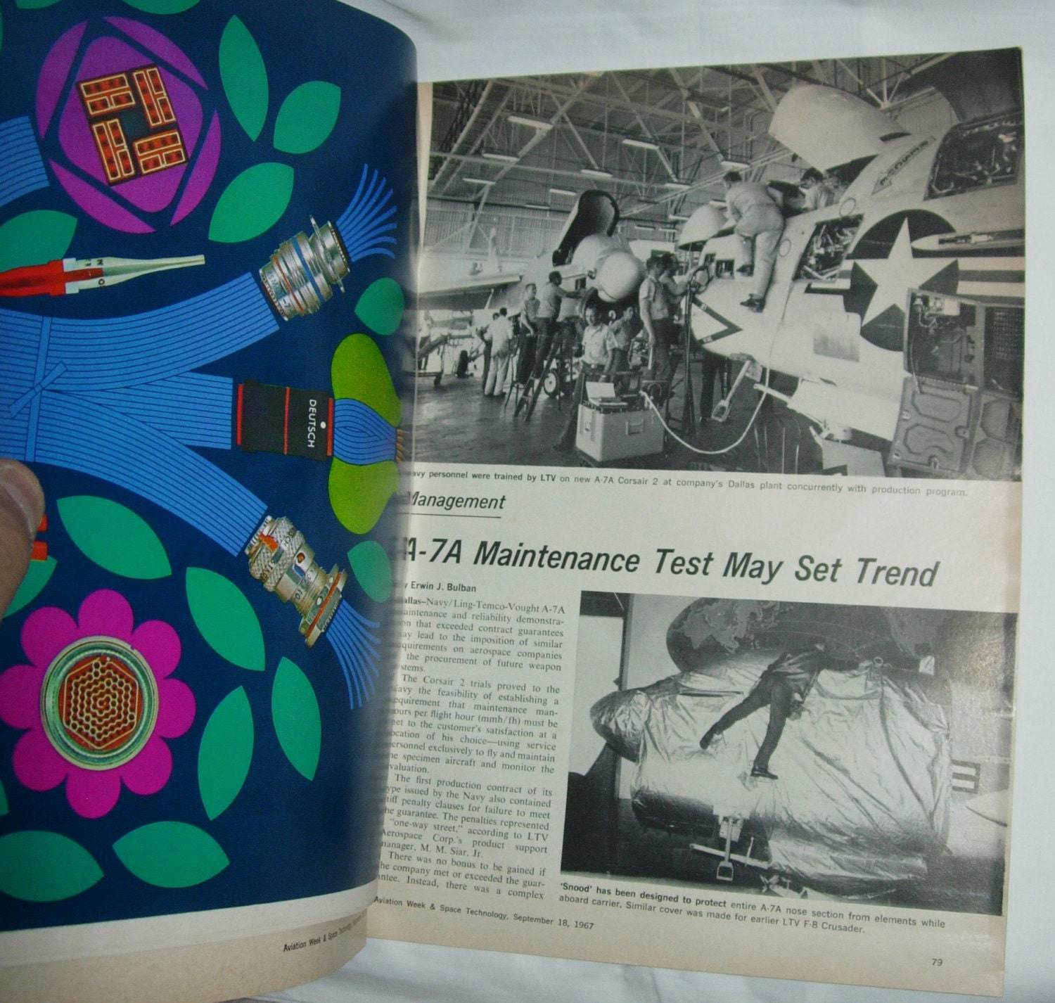 Aviation Week & Space Technology Magazine September 18, 1967 - Etsy