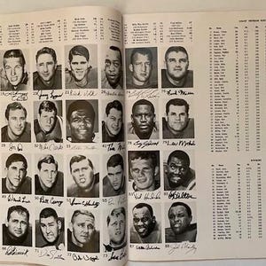 NFL Players Official Autograph Yearbook 1969 Roman Gabriel Cover Full ...