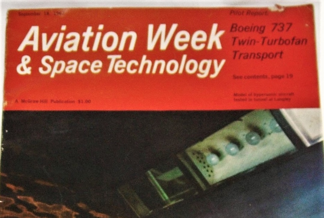 Aviation Week & Space Technology Magazine September 18, 1967 - Etsy