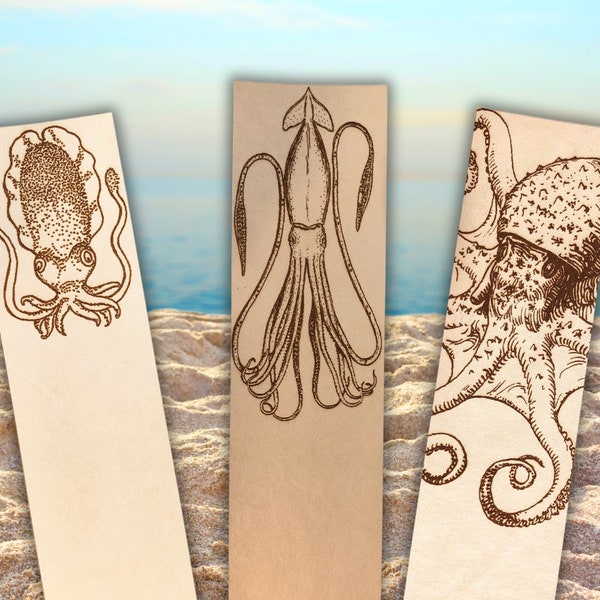 Octopus Bookmark - Etsy