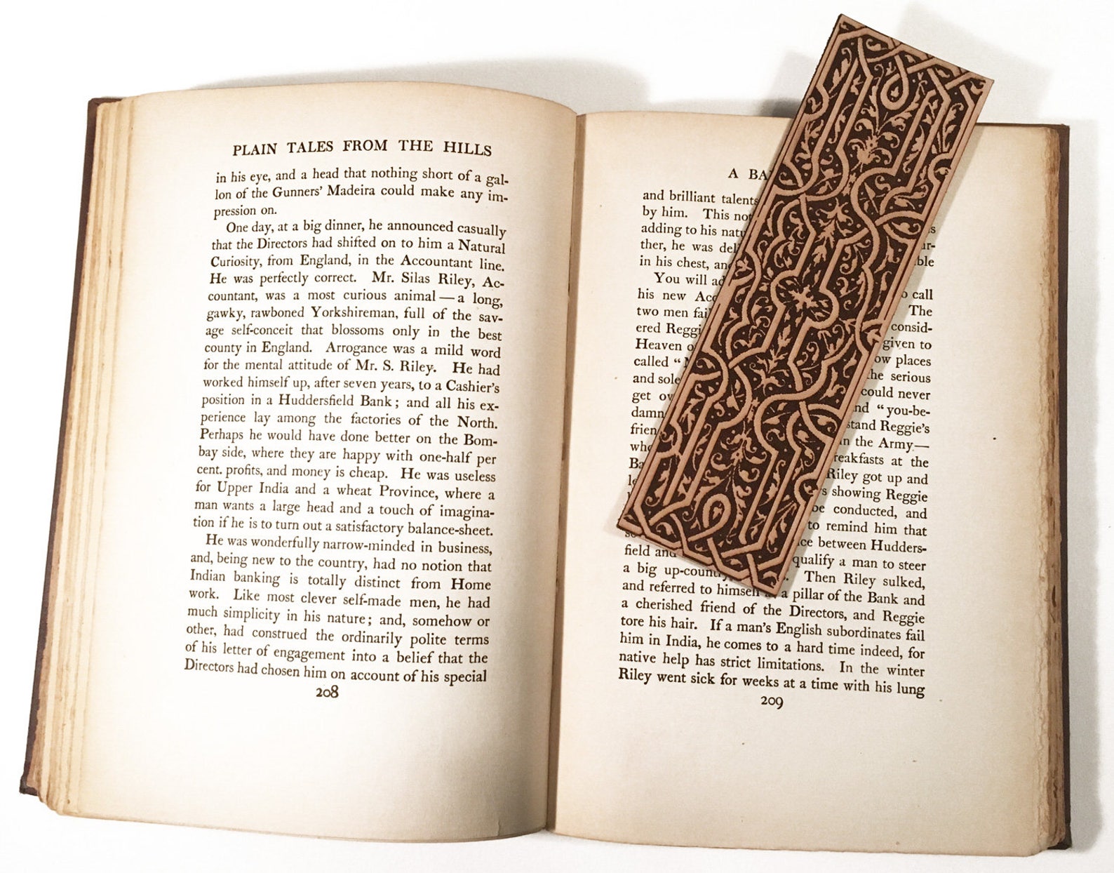 Historical Geometric Design Leather Bookmarks. Classical - Etsy