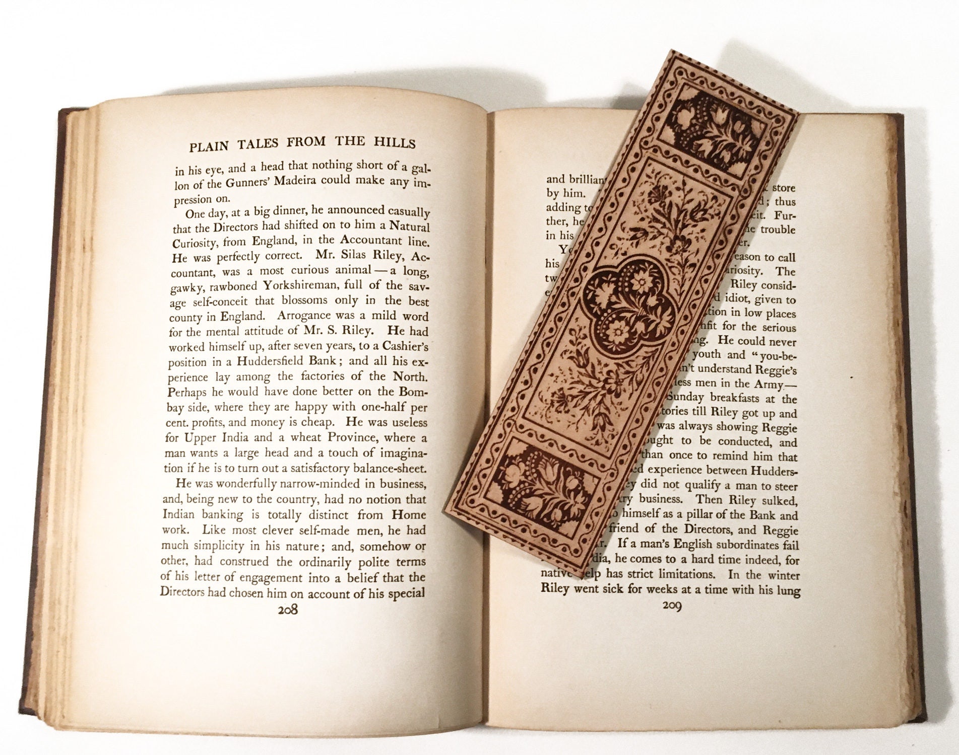 Historical Geometric Design Leather Bookmarks. classical | Etsy