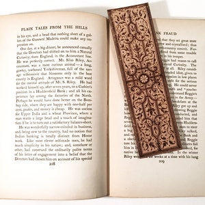 Historical Geometric Design Leather Bookmarks. Classical Bookmarks ...