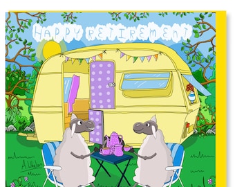 Retirement Card Caravan - Etsy