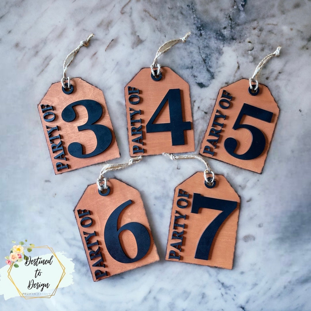 Party of Tag Family Sign - Etsy