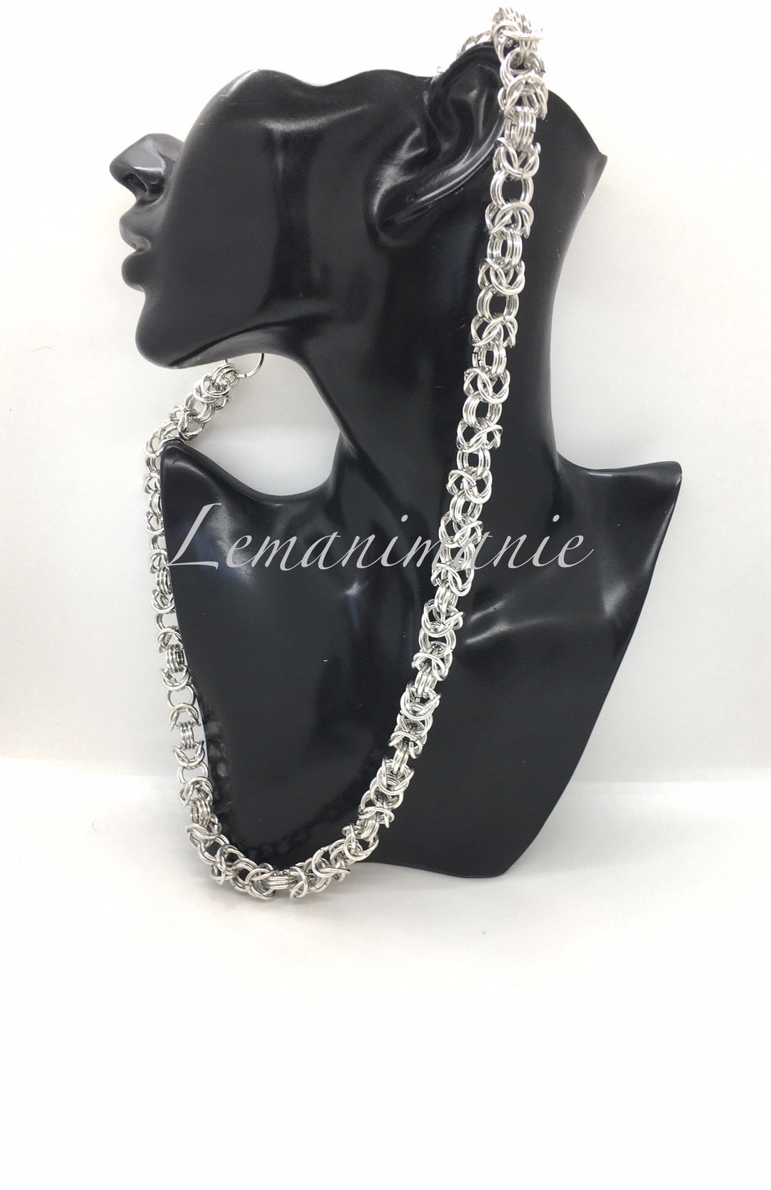 Large Aluminum Chainmail Chain - Etsy
