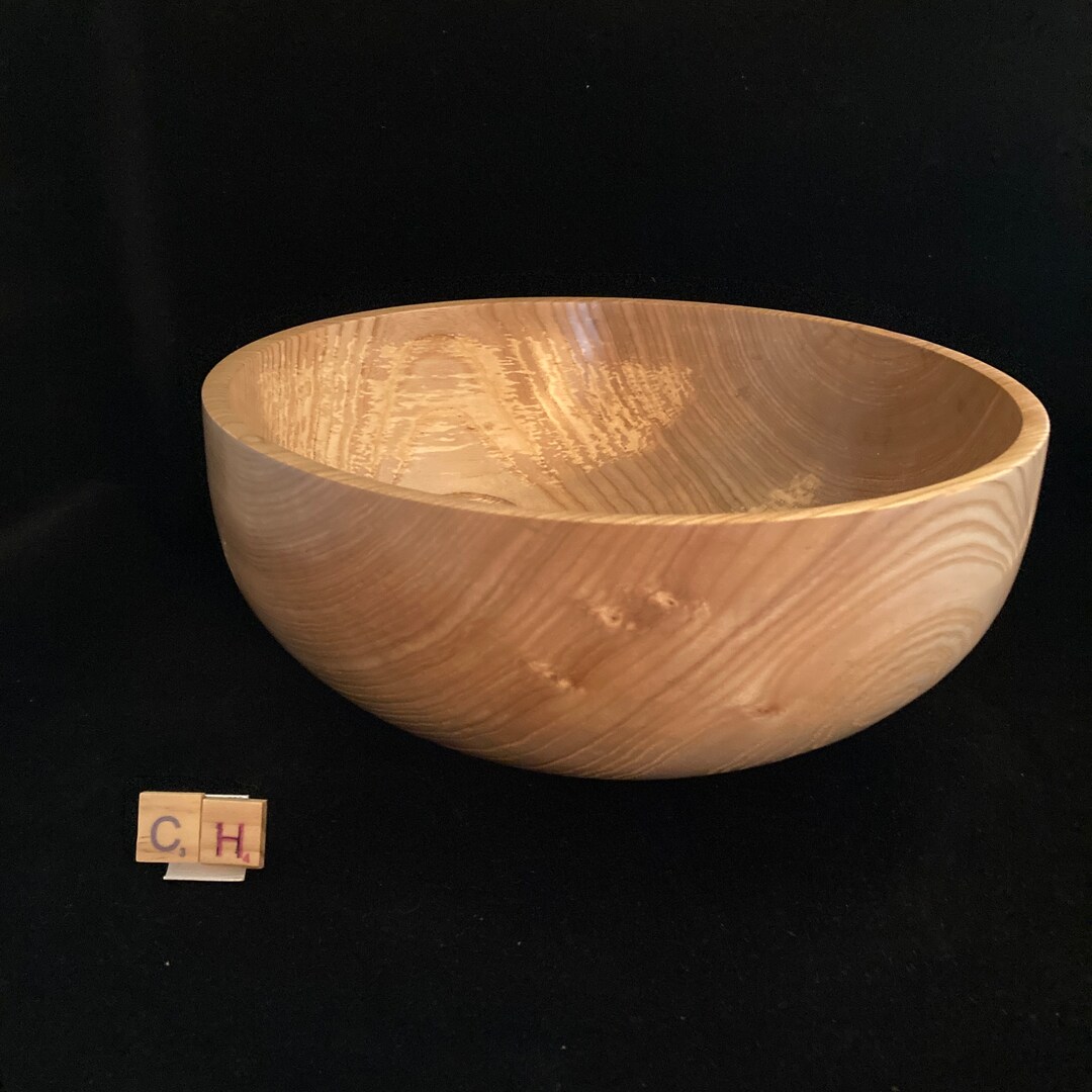 Spalted Ash Bowl 11 X 5 Hand Turned - Etsy
