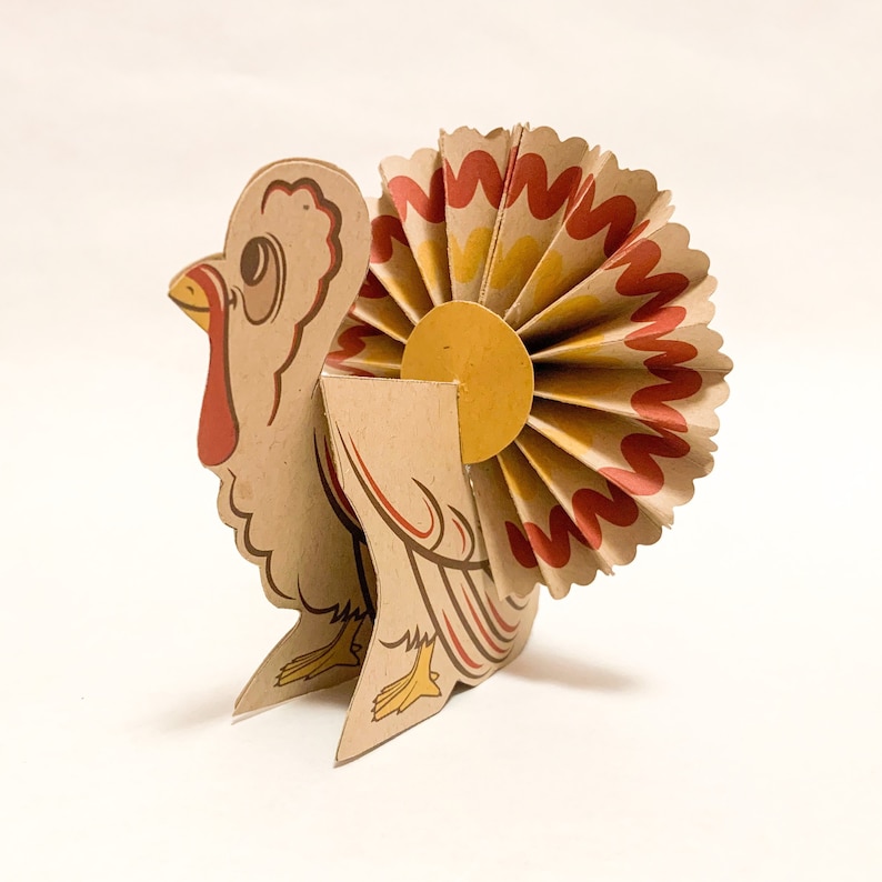 Printable Turkey Craft Thanksgiving Table Decoration - Etsy