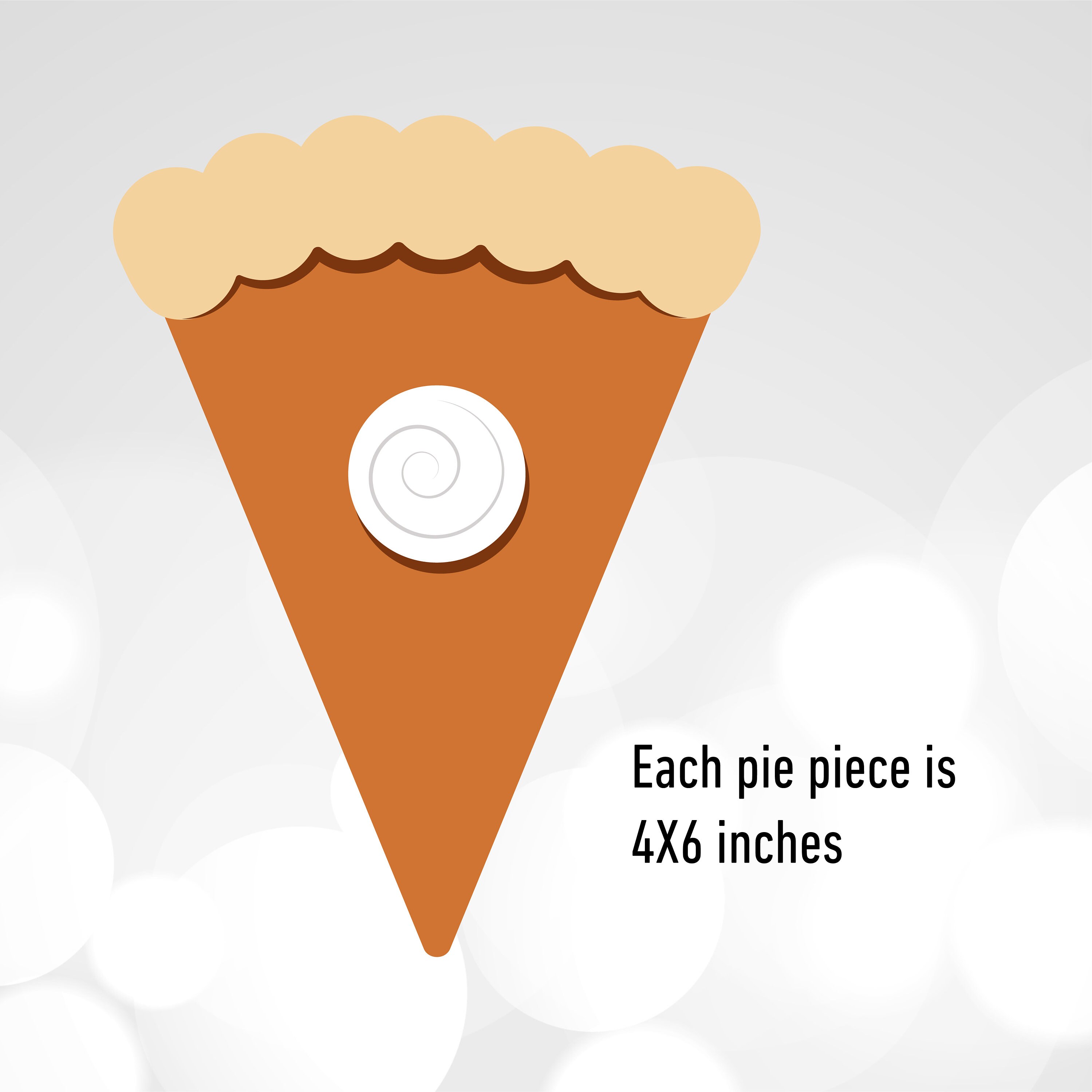 Printable Pumpkin Pie Banner Thanksgiving Fall Mantle Decor - Etsy