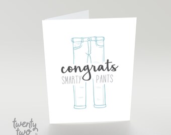Graduation Card Printable - Etsy