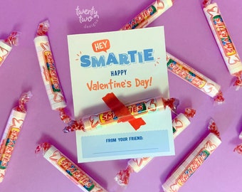 Smartie Valentine - Etsy