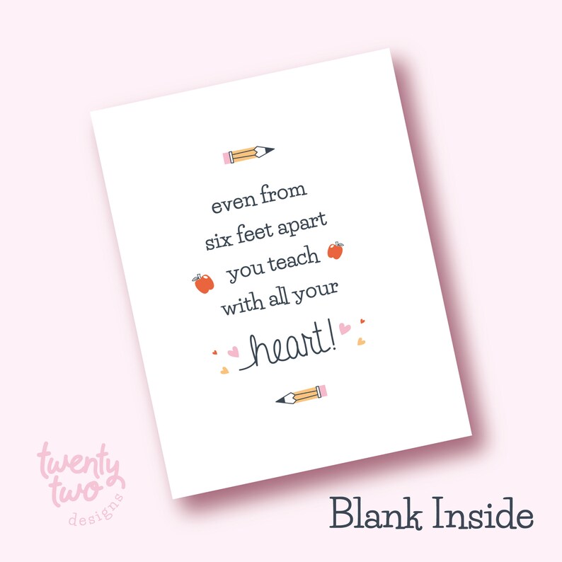 Printable Teacher Valentine Card Teacher Appreciation Card - Etsy