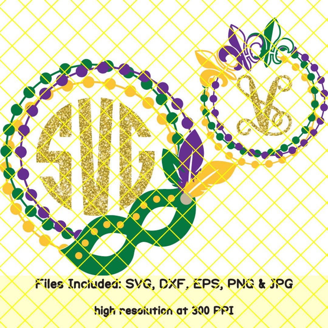 Mardi Gras Svg Mardi Gras Mask Svg Fleur De Lis Svg Mardi Gras Beads ...