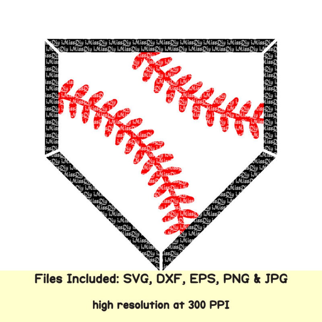 Baseball Home Plate Svg Cheer Mom Dad Coach Stitches Life Svg Files for ...
