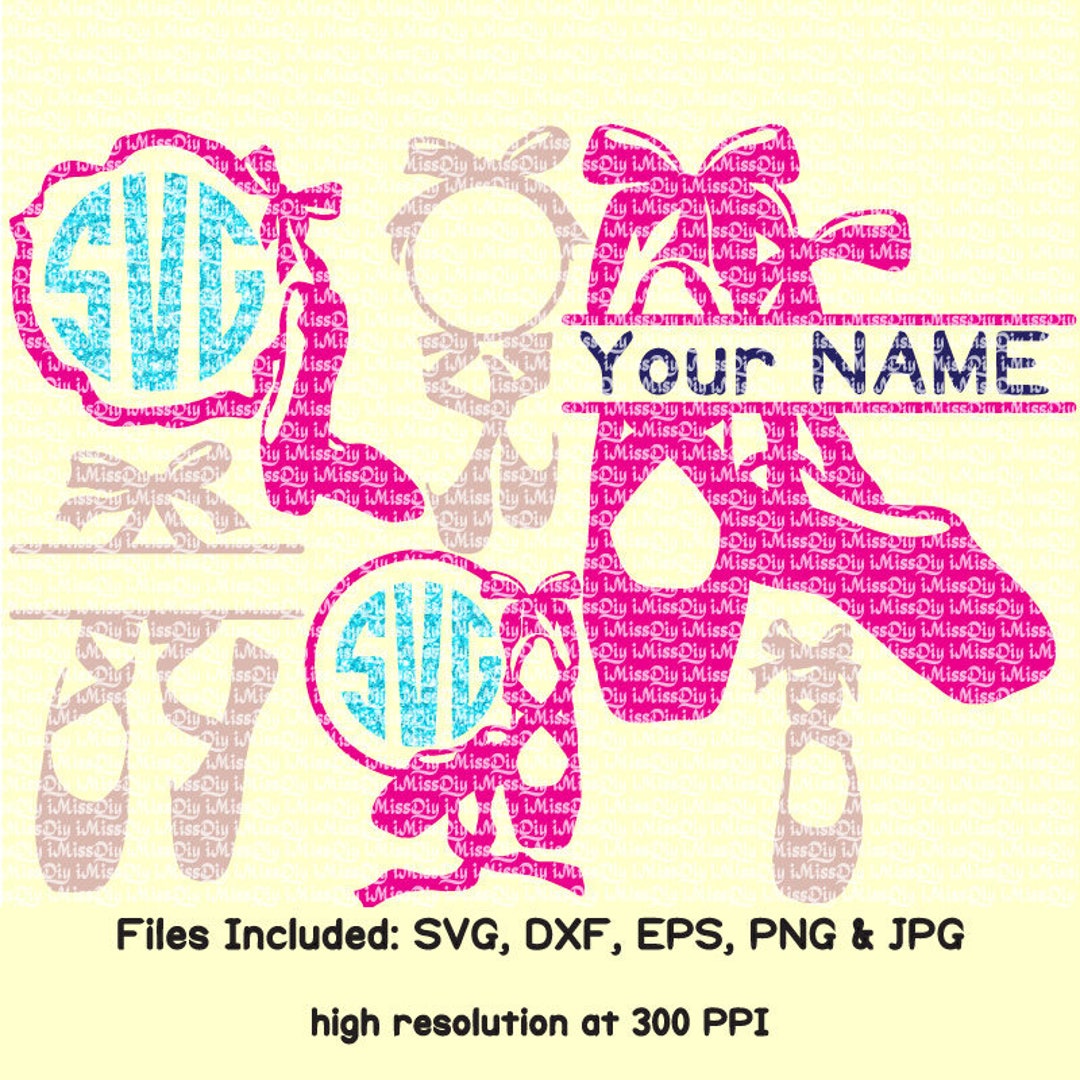 Ballet Shoes Svg Ballerina Dancer Dance Girl Svg Pointe Shoes Slippers ...