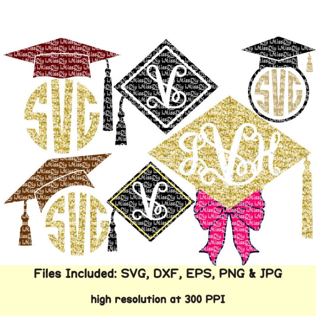 College Graduation Svg Diploma Svg Graduate Grad Cap Svg Hat High ...