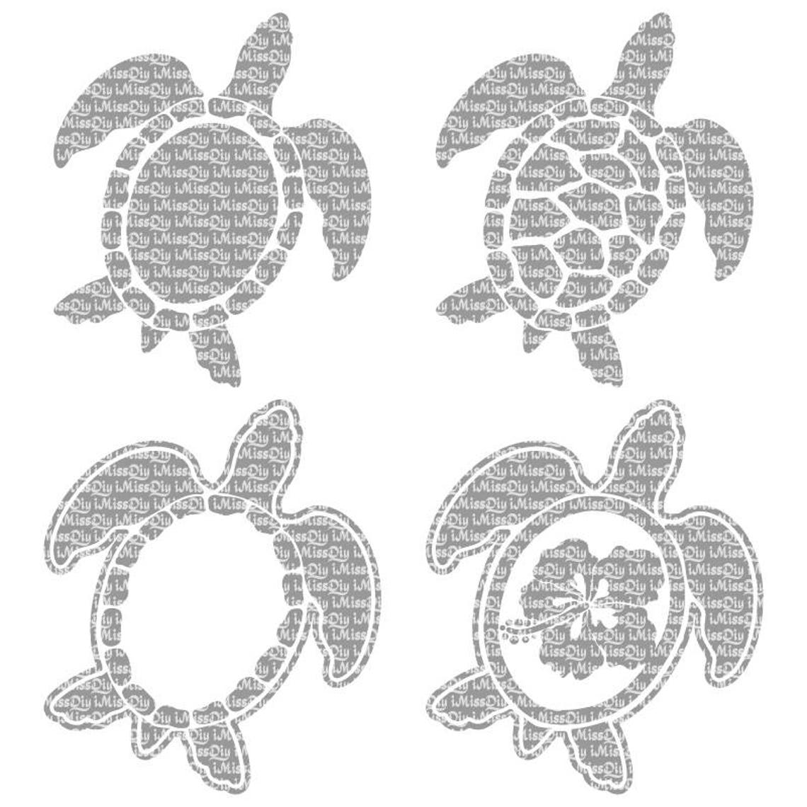 Sea Turtle Svg Summer Svg Hawaii Turtle Aloha Life Beach Etsy Australia