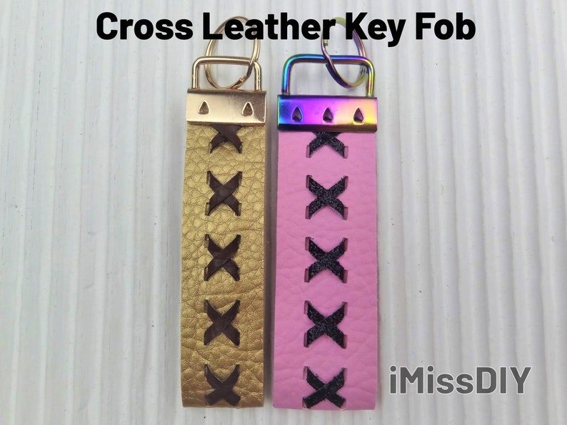 Key Fob Keychain Svg Wrist Fob Template Wristlet Purse Fob - Etsy