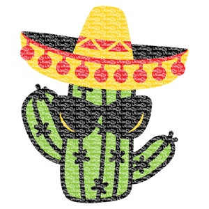 Cactus Svg Clipart Png Print Cinco De Mayo Fiesta Svg - Etsy